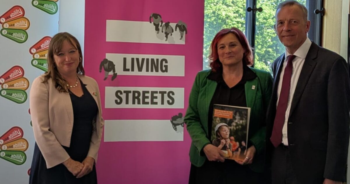 Meeting with Living Streets and the Bikeability Trust - Matt Rodda