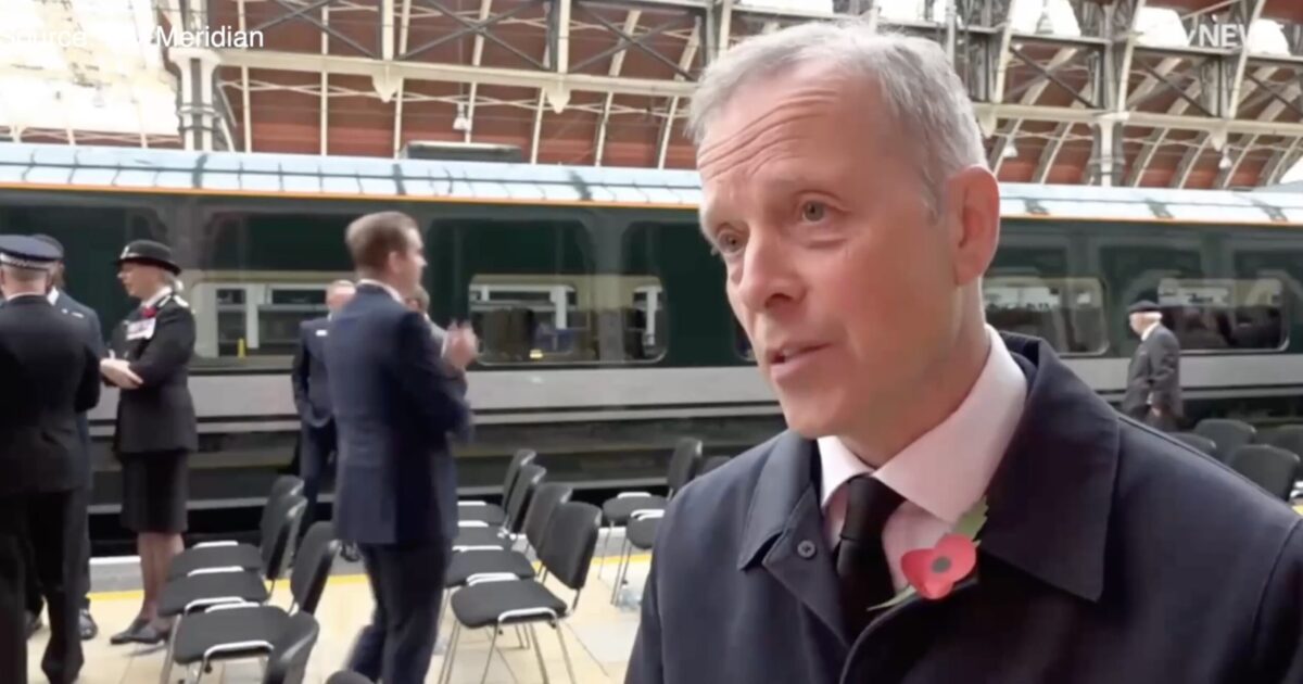 Great Western Railway Service of Remembrance - Matt Rodda